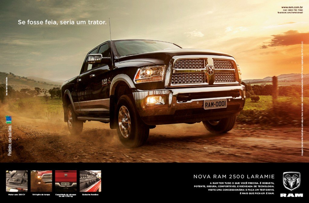 Dodge RAM 2500 | Leo Burnett Tailor Made - Redação Publicitária
